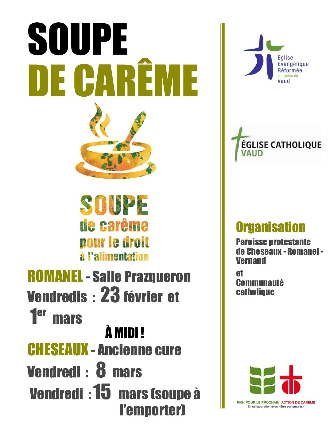 Lausanne – St-Joseph - Eglise Catholique dans le canton de Vaud