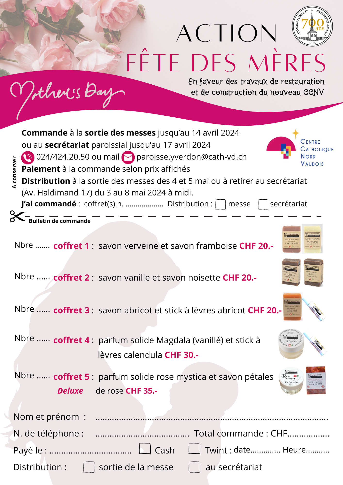 Yverdon-les-Bains - Eglise Catholique dans le canton de Vaud