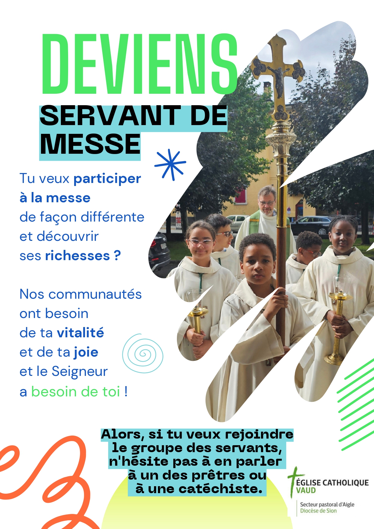 Messe d’action de grâce pour les servants de messe, dimanche 30 juin ...